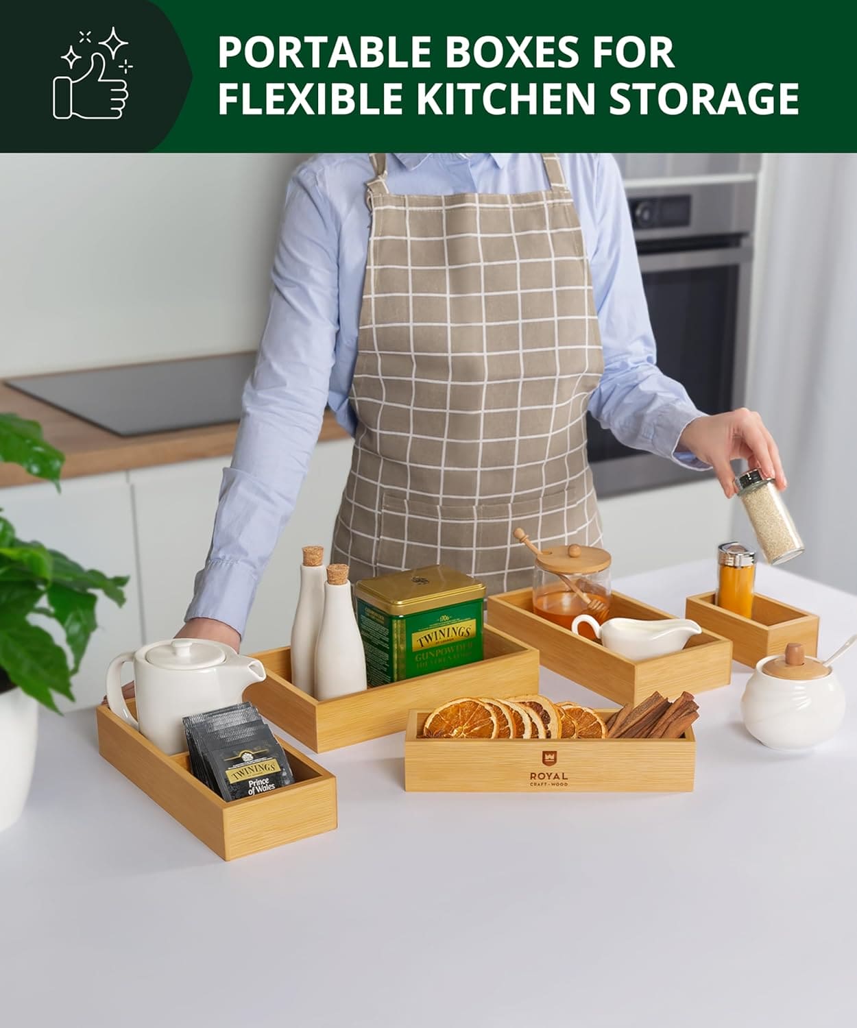 Bamboo Home Organization Products | Royal Craft Wood®