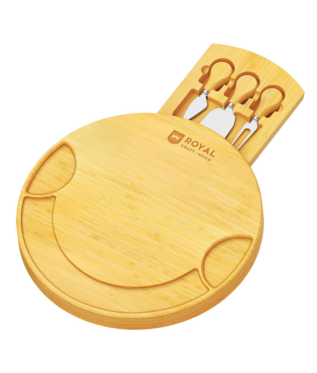 Round Cheese Board | Take Yours At Royal Craft Wood®